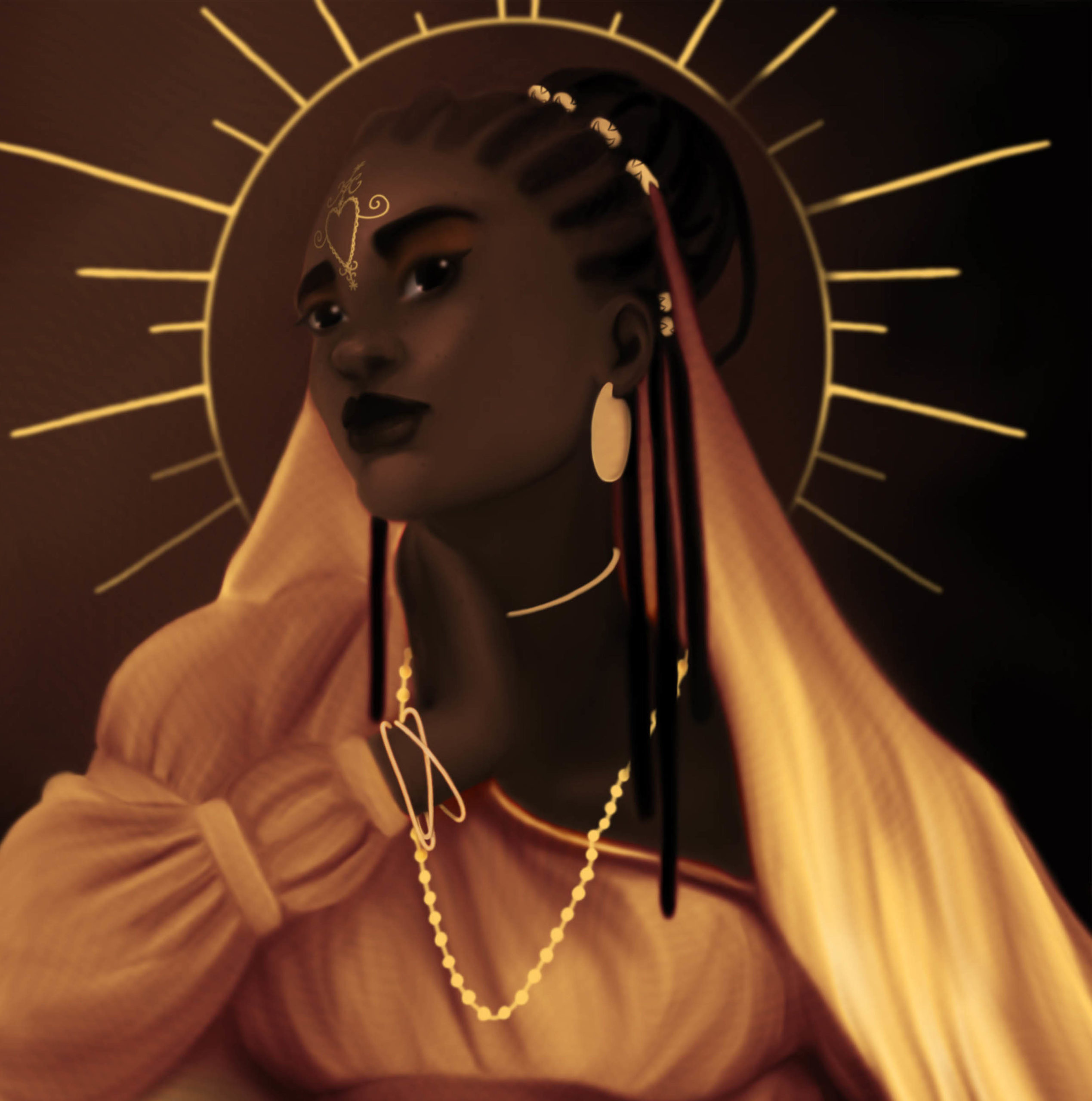 Erzulie Freda Dahomey - Art of Marion B.